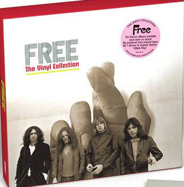 7LP Vinyl Box Of Free Classics, The Vinyl Collection, Set For September