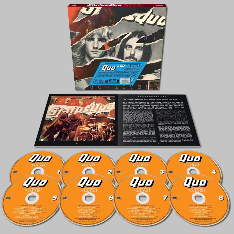 Live! From Status Quo Gets 8CD Deluxe Edition Anniversary Box
