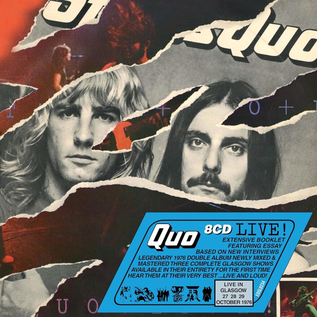 Live! From Status Quo Gets 8CD Deluxe Edition Anniversary Box
