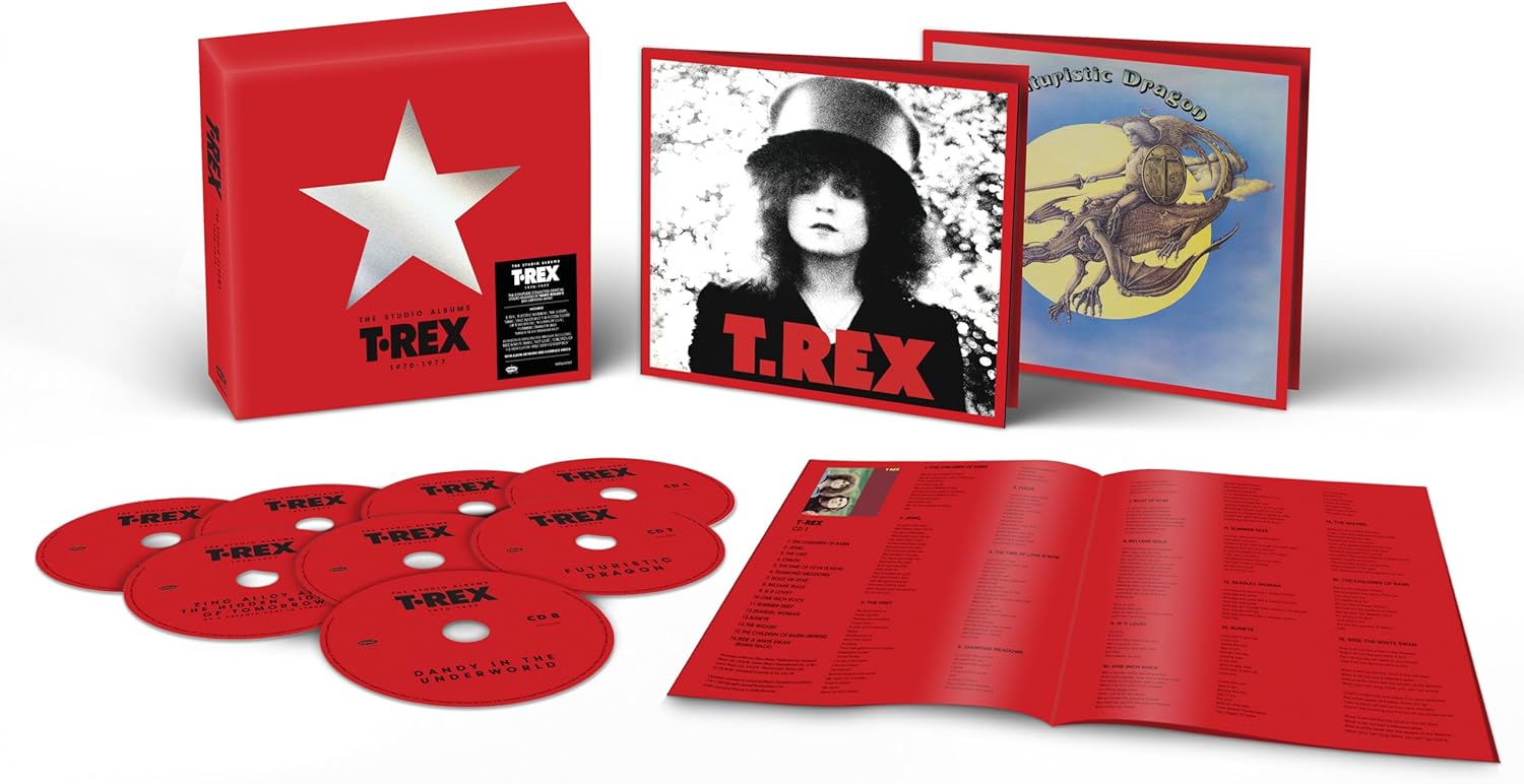 T. Rex Glam Period Collected In 8CD/8LP Box Sets – The Studio Albums ...