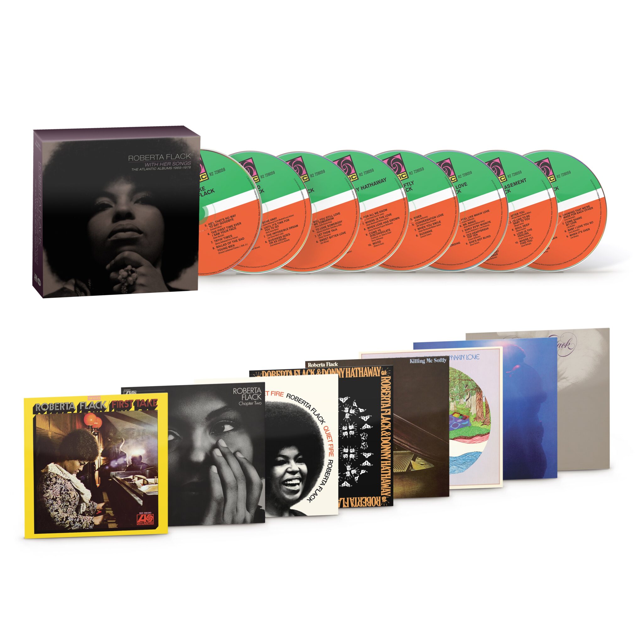 Roberta Flack Celebrated With 8CD Box – With Her Songs